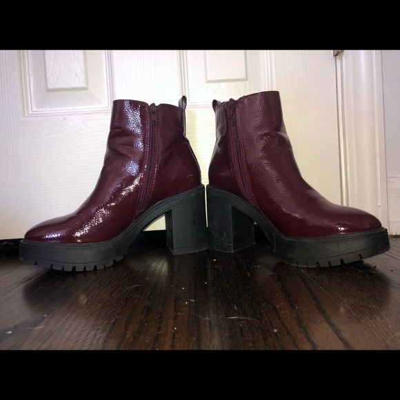 Steve Madden | Shoes | Burgundy Steve Madden Boots | Poshmark